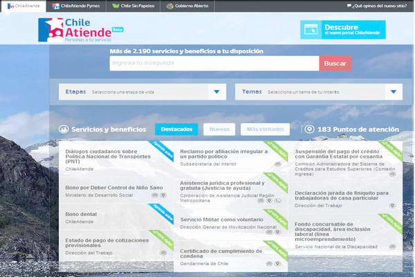 Ya Está Disponible el Nuevo Portal de ChileAtiende | Region2.cl