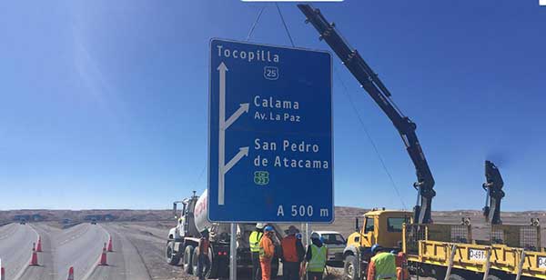 Gobierno Instaló 850 Letreros Informativos | Region2.cl